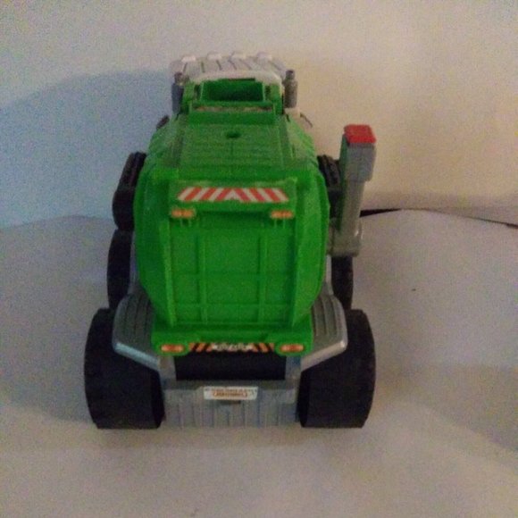 Toys | Matchbox Green Garbage Truck And Dump Truck Transforming ...